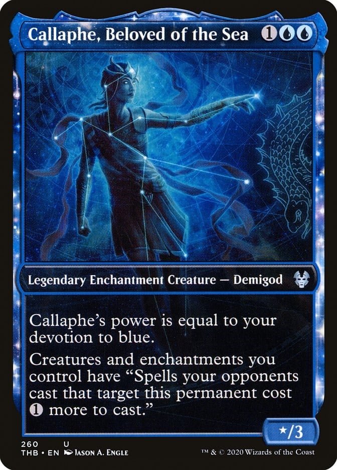 Callaphe, Beloved of the Sea Theros: Beyond Death Collectors | Magic | CardTrader