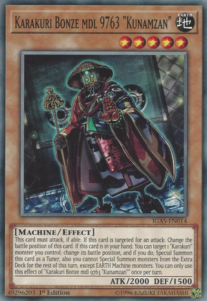 Karakuri Bonze mdl 9763 "Kunamzan" Ignition Assault | Yu-Gi-Oh ...