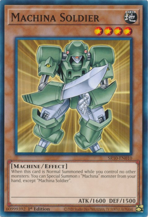 Machina Soldier Structure Deck: Mechanized Madness | Yu-Gi-Oh! | CardTrader