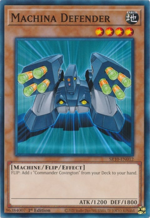 Machina Defender Structure Deck: Mechanized Madness | Yu-Gi-Oh! | CardTrader