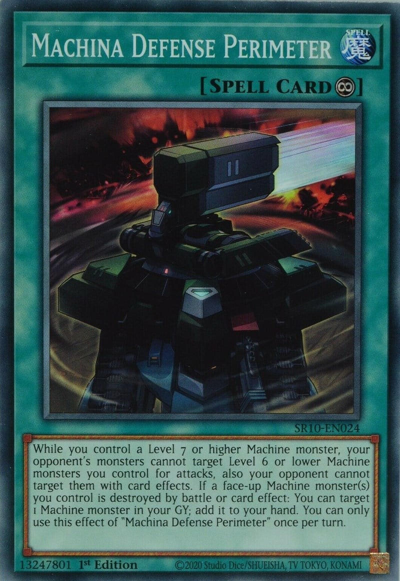 Machina Defense Perimeter Structure Deck: Mechanized Madness | Yu-Gi-Oh! | CardTrader