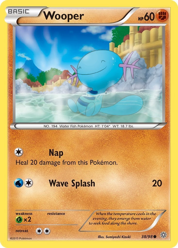 Wooper Ancient Origins | Pokémon | CardTrader