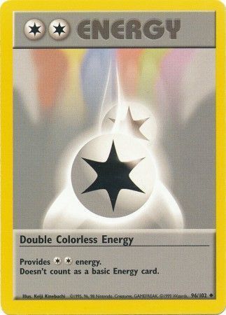 Double Colorless Energy Base Set | Pokémon | CardTrader