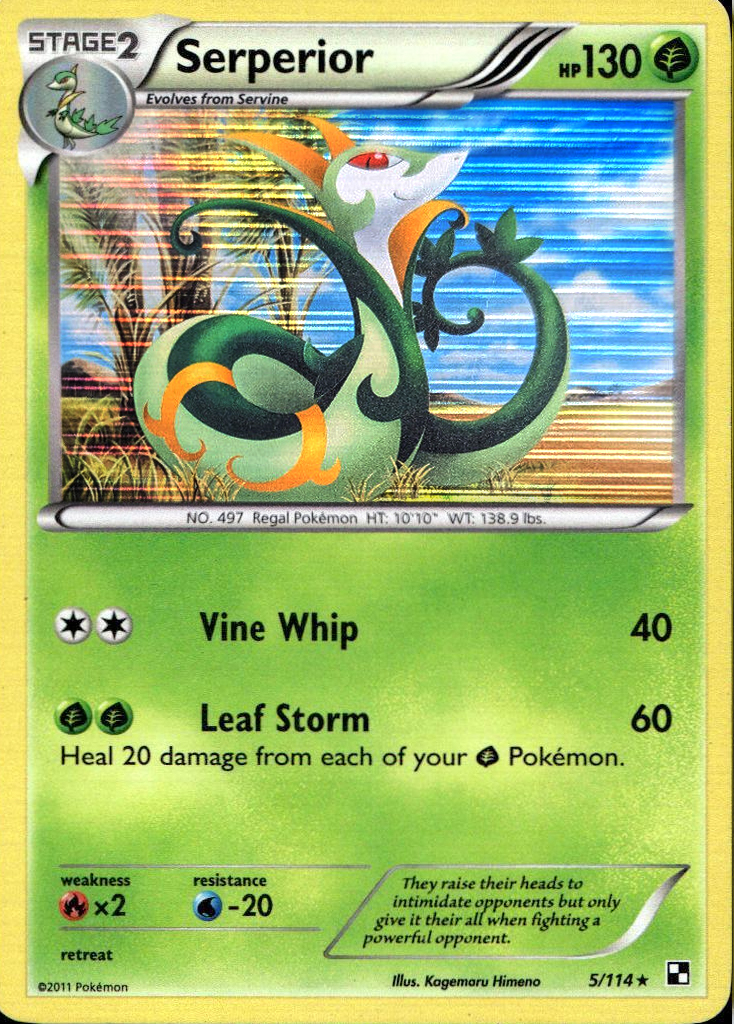 Serperior Black & White | Pokémon | CardTrader