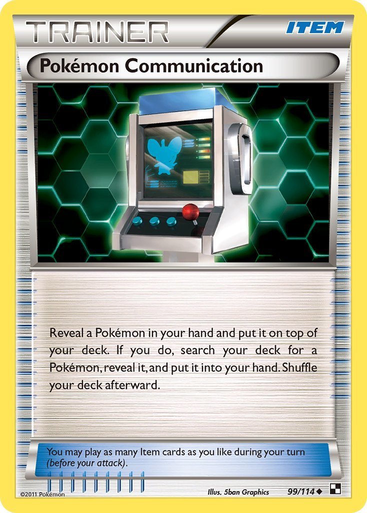 Pokémon Communication Black & White | Pokémon | CardTrader