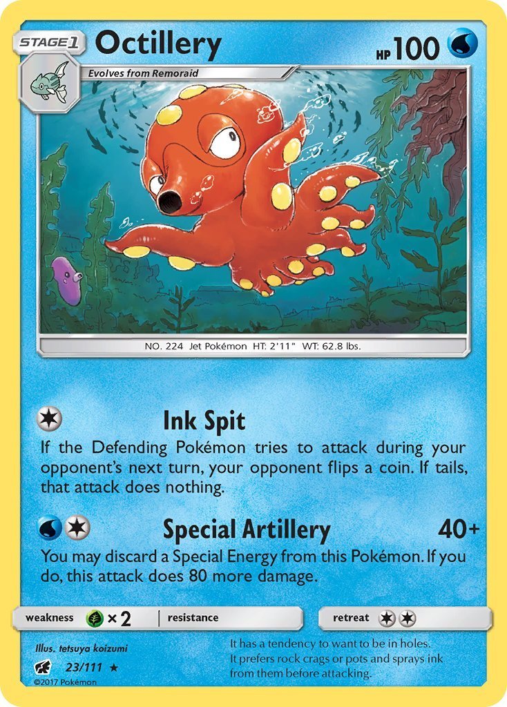 Octillery Evolution