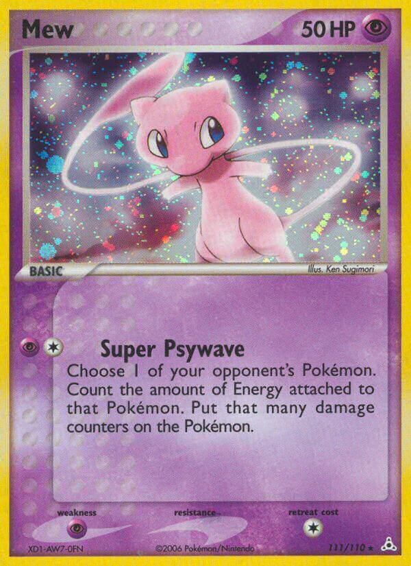 Mew Ex Card