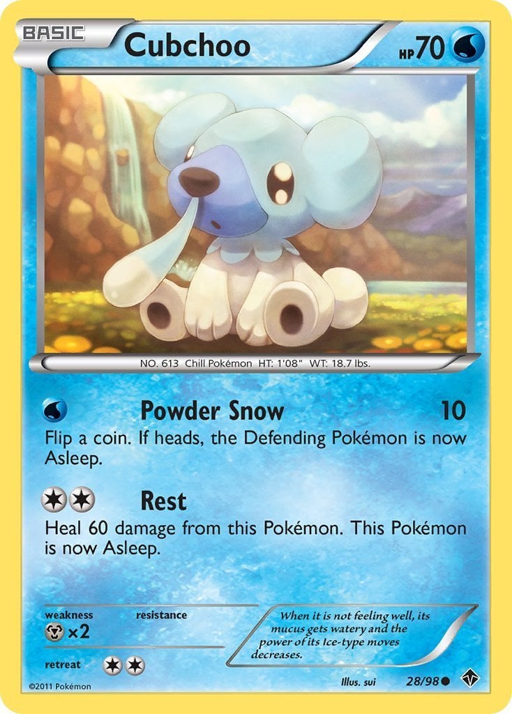 Cubchoo Card