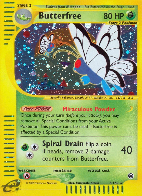 Butterfree Expedition Base Set | Pokémon | CardTrader