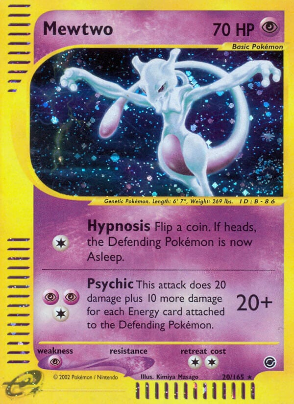Mewtwo Expedition Base Set | Pokémon | CardTrader
