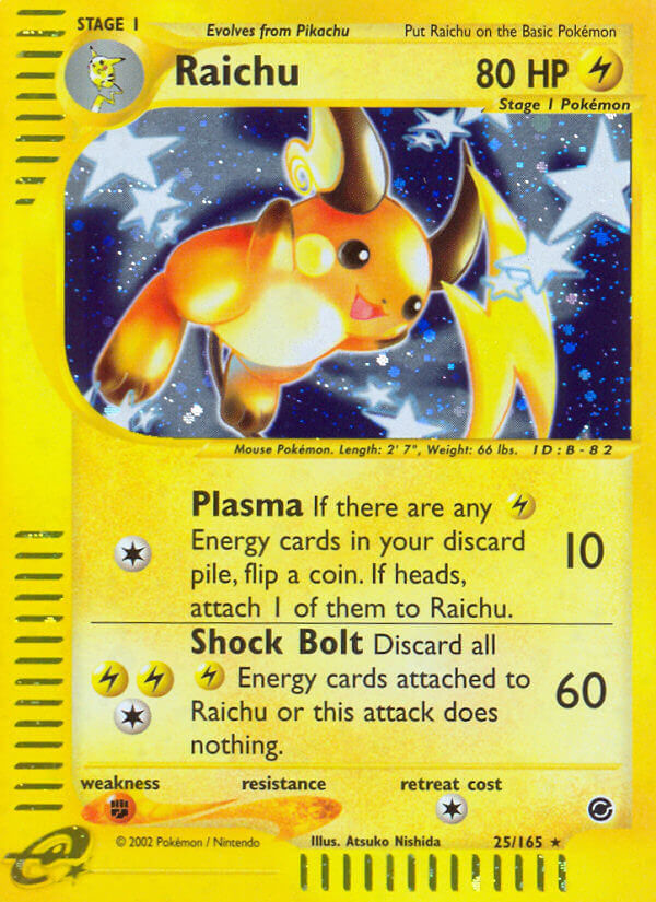 Raichu Expedition Base Set | Pokémon | CardTrader