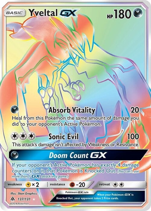 Yveltal GX Forbidden Light | Pokémon | CardTrader