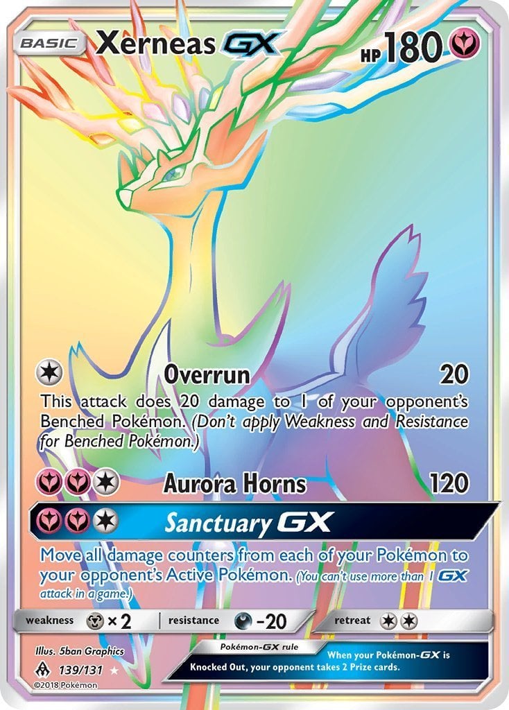 Pokemon Xerneas Card Ex Full Art