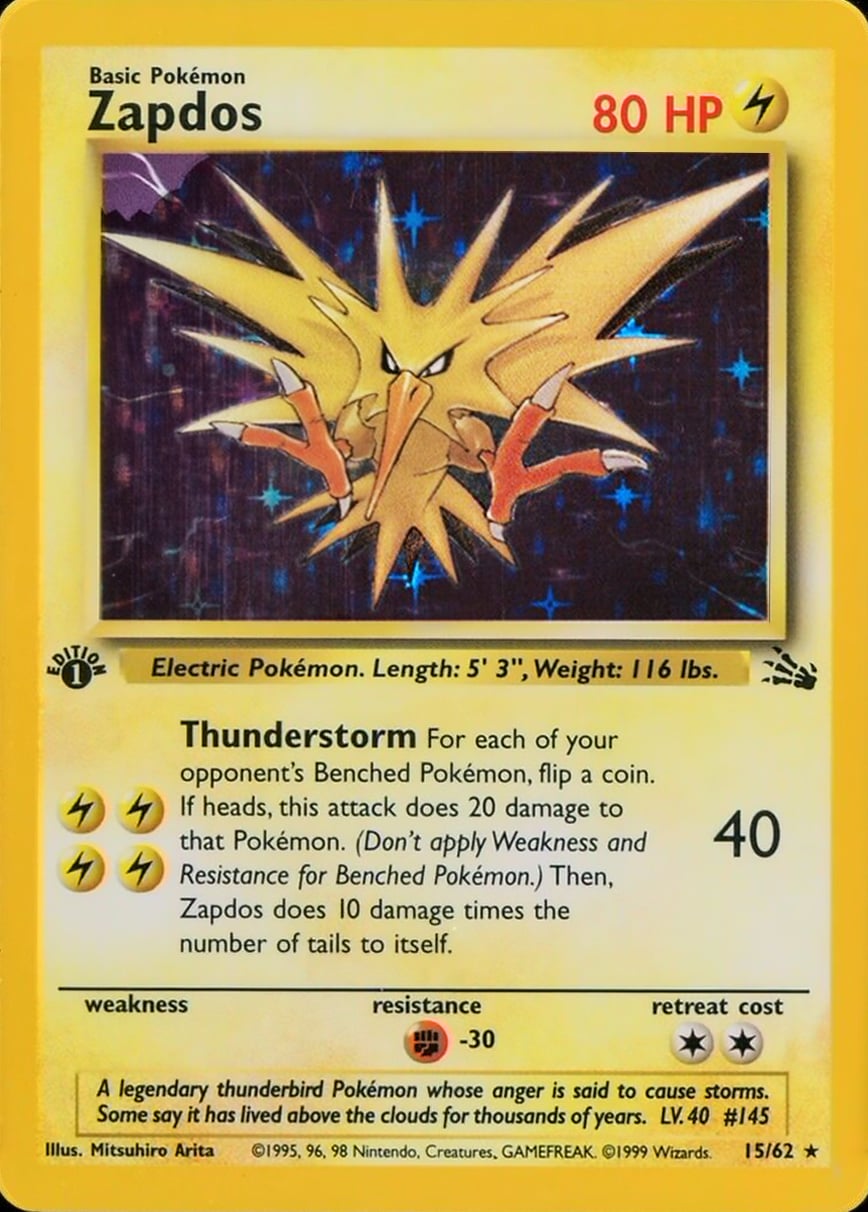 Zapdos Fossil | Pokémon | CardTrader