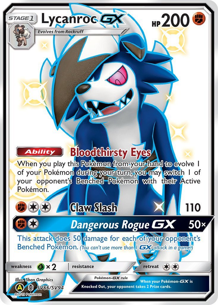Lycanroc GX [Claw Slash] Destino Sfuggente | Pokémon | CardTrader