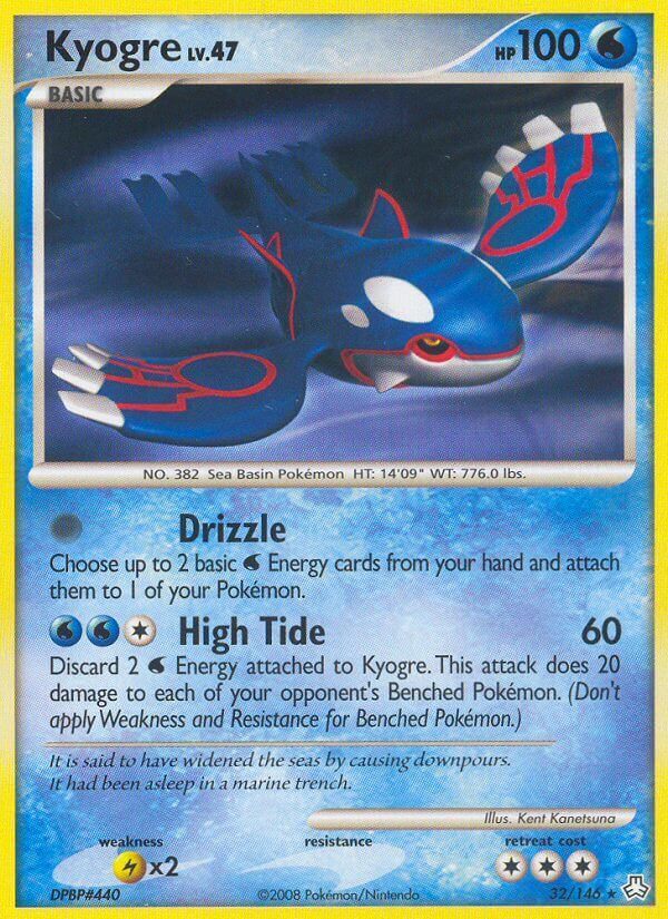 Kyogre Card