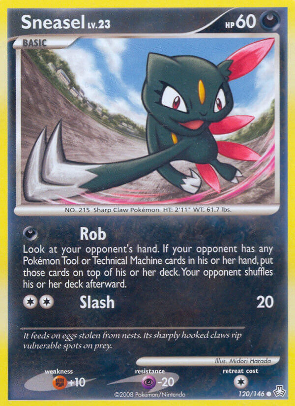 Sneasel Evolution Card