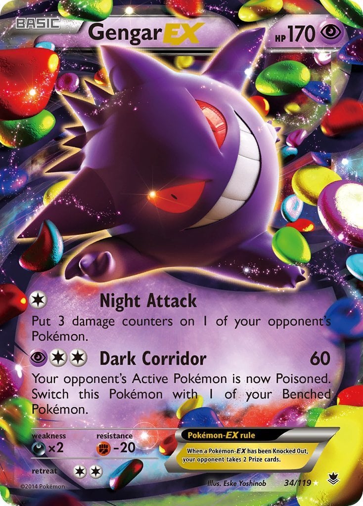 Gengar EX Phantom Forces | Pokémon | CardTrader