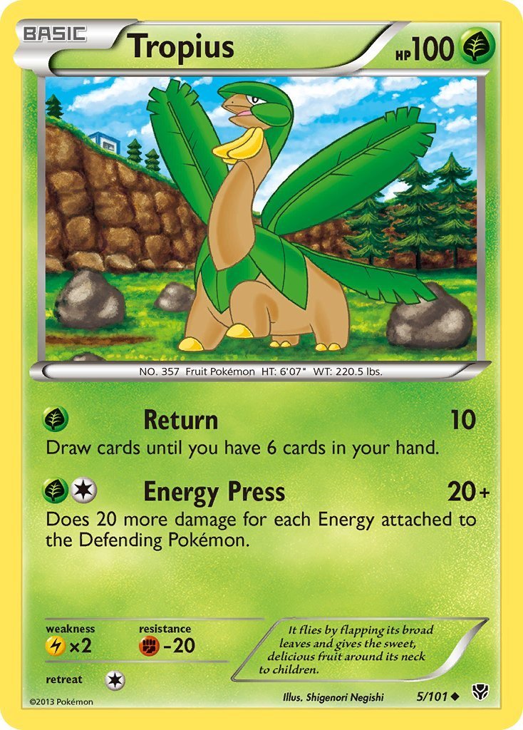 Tropius Pokemon Evolution