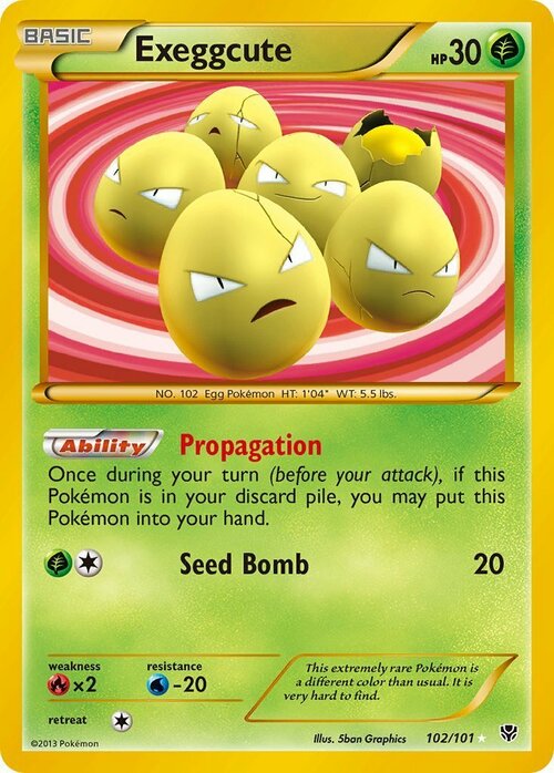 Exeggcute Plasma Blast | Pokémon | CardTrader