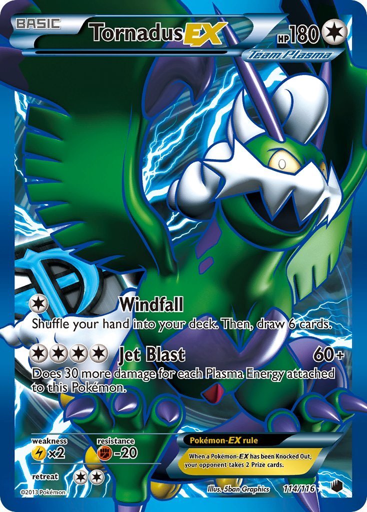 Tornadus EX Plasma Freeze | Pokémon | CardTrader