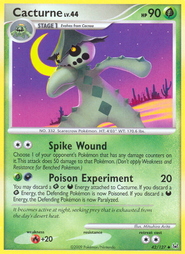 Cacturne Lv.44 Platinum | Pokémon | CardTrader