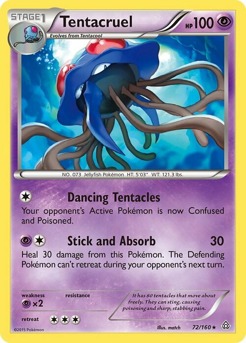 Tentacool Card