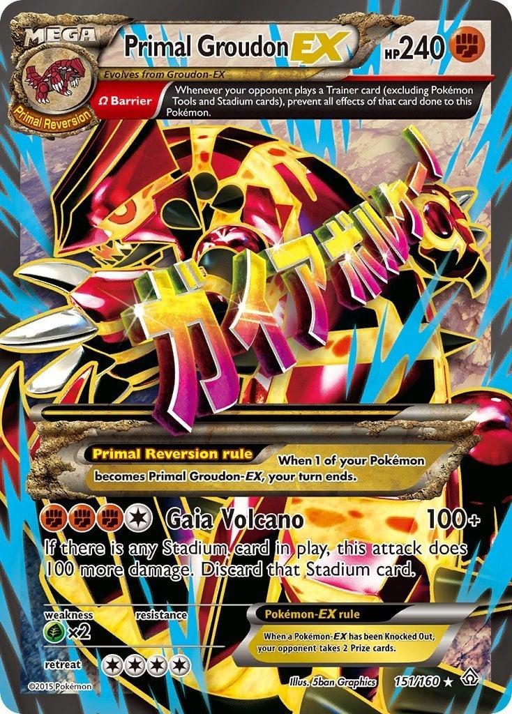 Primal Groudon EX Primal Clash | Pokémon | CardTrader