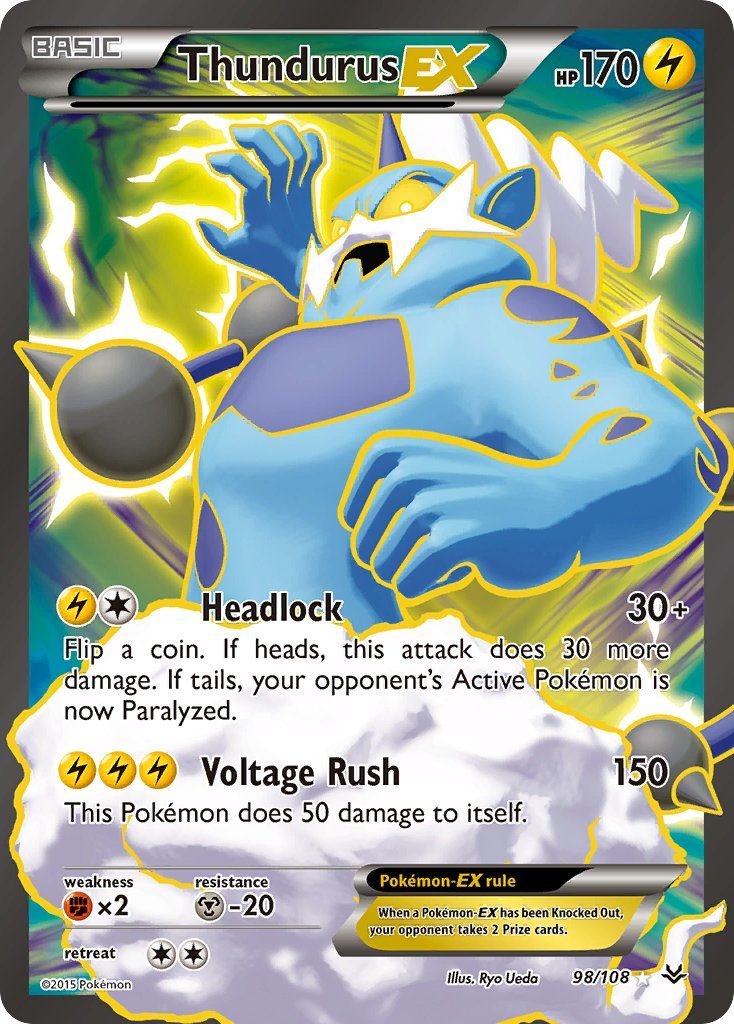 Thundurus EX Roaring Skies | Pokémon | CardTrader