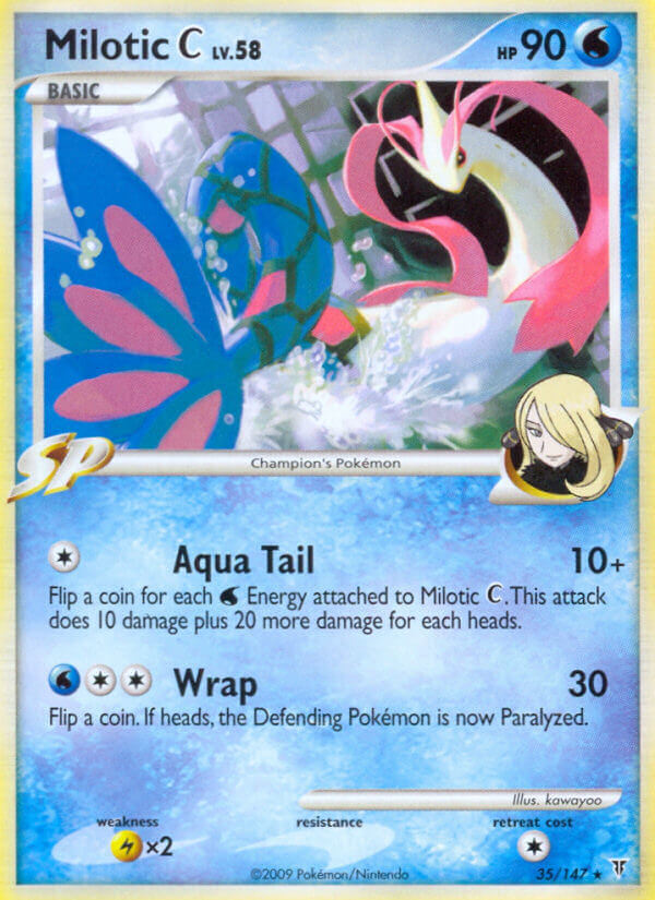 Pokemon Milotic Card