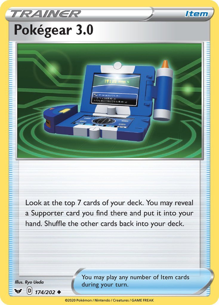 Pokégear 3.0 Spada e Scudo | Pokémon | CardTrader