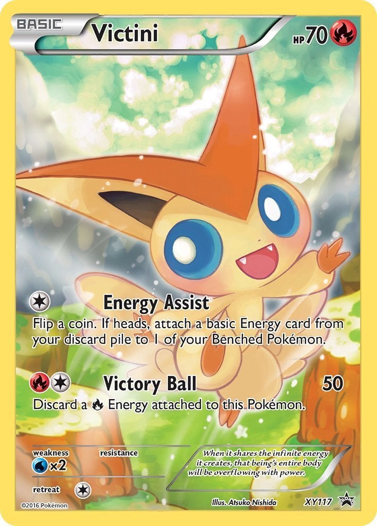 Pokemon Victini Card