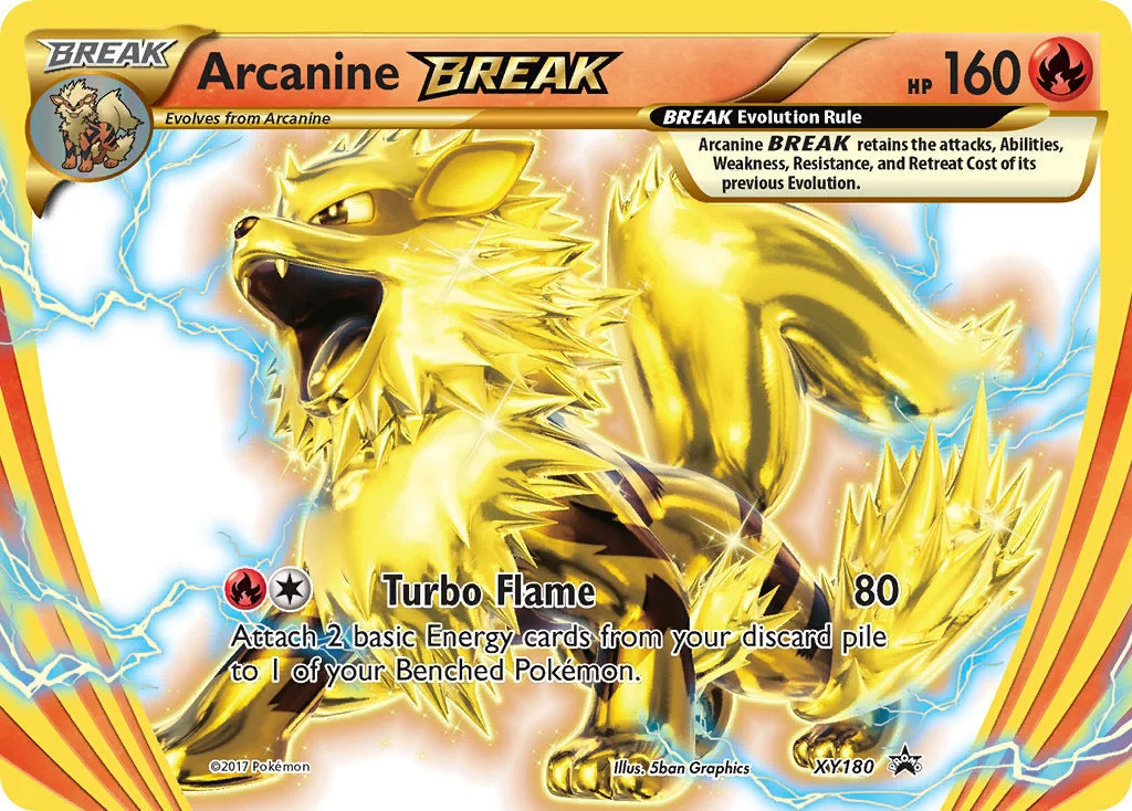 Arcanine BREAK XY Black Star Promos | Pokémon | CardTrader