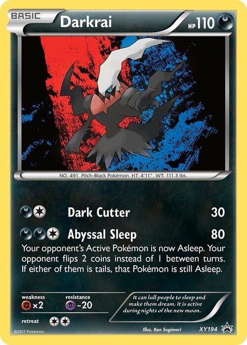 Darkrai Pokemon Card