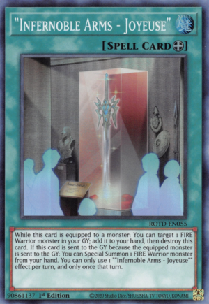 Infernoble Arms - Joyeuse Rise of the Duelist | Yu-Gi-Oh! | CardTrader