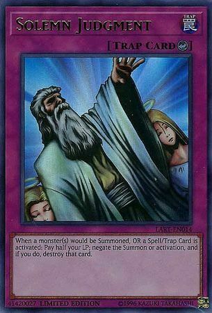 Solemn Judgment Lost Art Promos | Yu-Gi-Oh! | CardTrader