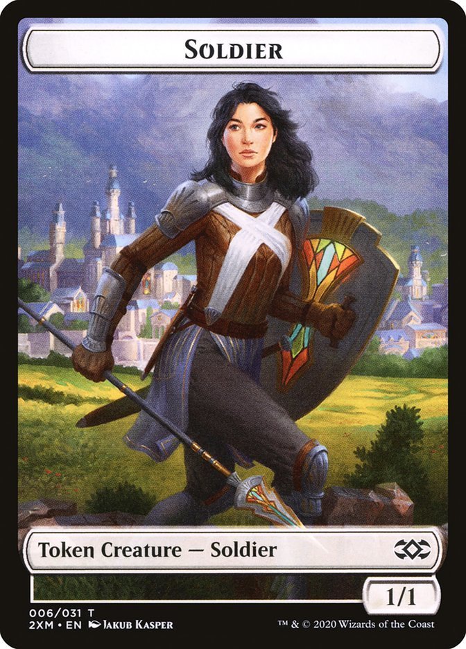 Soldier // Squirrel Double Masters Box Toppers | Magic | CardTrader