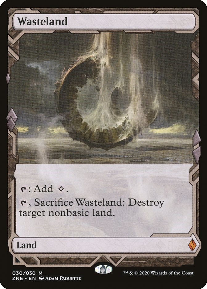 Wasteland Zendikar Rising Expeditions | Magic | CardTrader