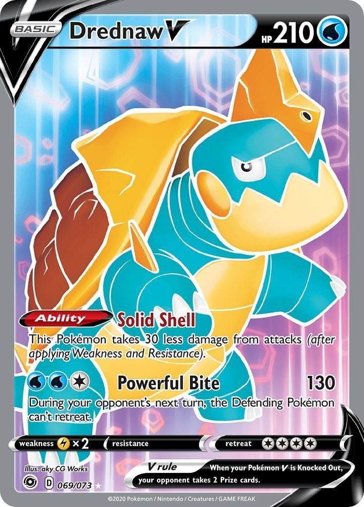 Drednaw V Champion's Path | Pokémon | CardTrader