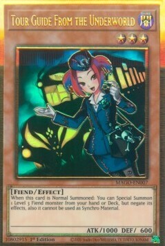 Tour Guide From the Underworld Maximum Gold | Yu-Gi-Oh! | CardTrader