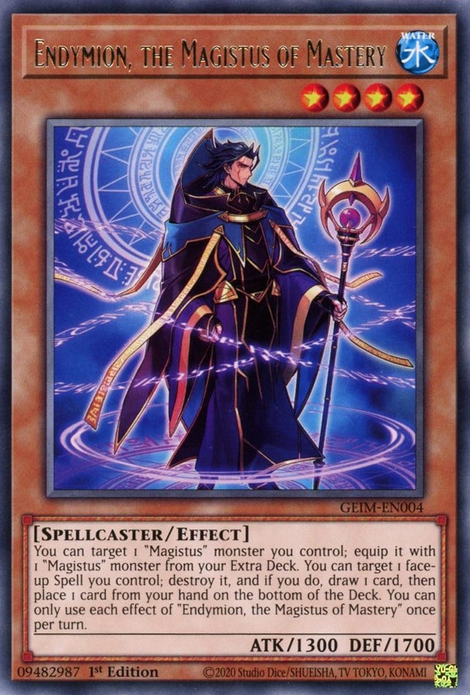 Endymion, the Magistus of Mastery Genesis Impact | Yu-Gi-Oh! | CardTrader