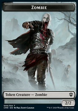 Zombie // Elf Warrior Commander Legends | Magic | CardTrader