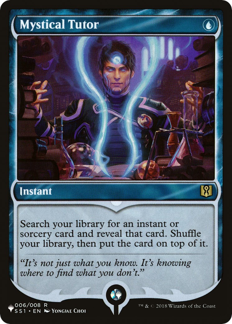 Mystical Tutor The List | Magic | CardTrader