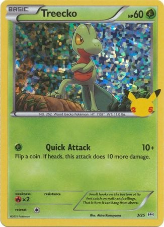 Treecko McDonald's Collection 25th Anniversary | Pokémon | CardTrader
