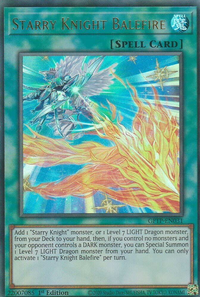 Starry Knight Balefire Ghosts From the Past | Yu-Gi-Oh! | CardTrader
