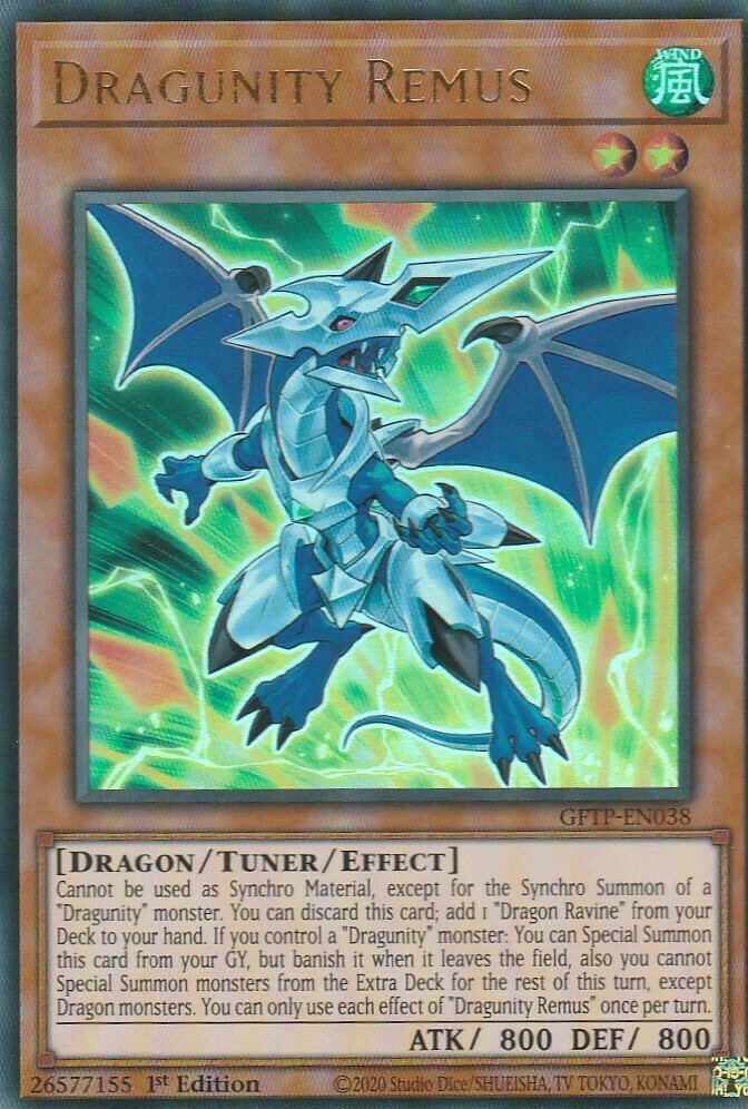 Dragunity Remus Ghosts From the Past | Yu-Gi-Oh! | CardTrader