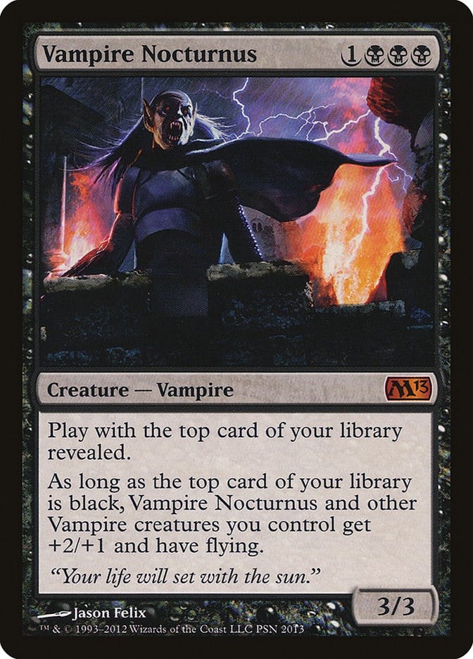 Nócturnus vampiro Duels of the Planeswalkers Promos | Magic | CardTrader