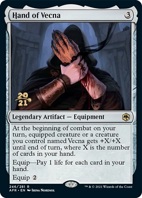 Hand of Vecna D&D: Adventures in the Forgotten Realms Prerelease ...