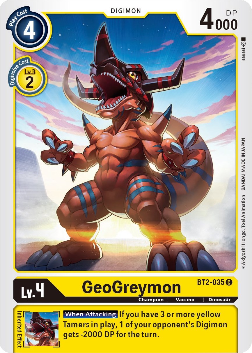 GeoGreymon BT01-03 Special Booster Ver 1.5 | Digimon | CardTrader