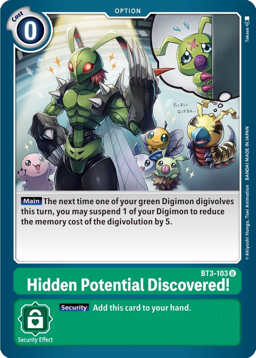 Hidden Potential Discovered! BT01-03 Special Booster Ver 1.5 | Digimon ...